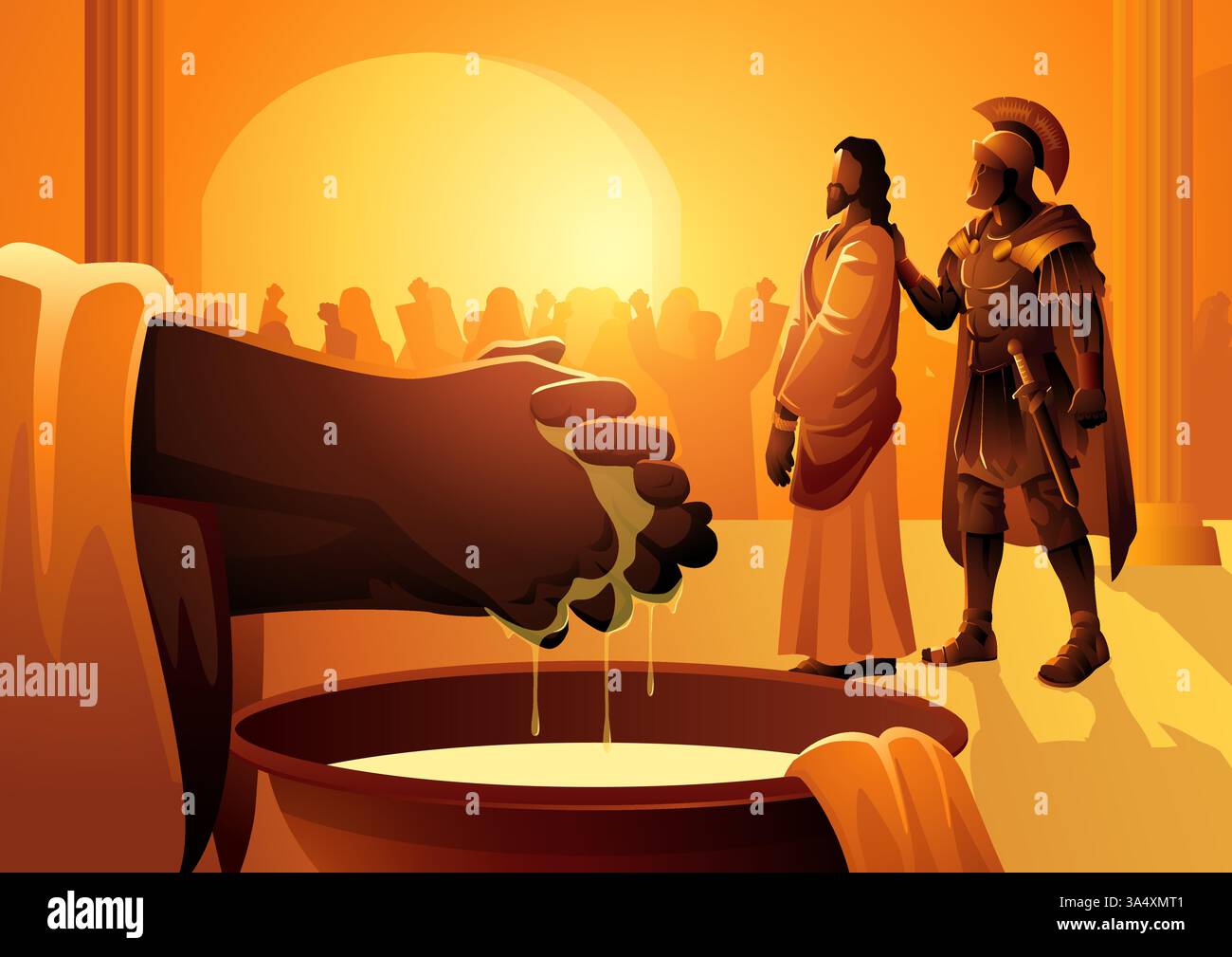 Bible story art theme art Stock Vector Images - Alamy