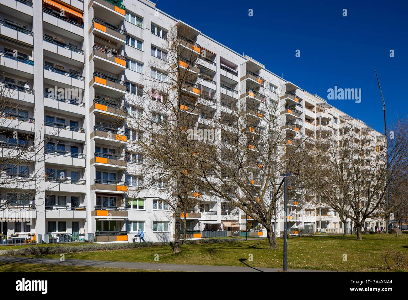 Dresden Prohlis Sanierte Plattenbauten aus DDR Zeiten Dresden Sachsen ...