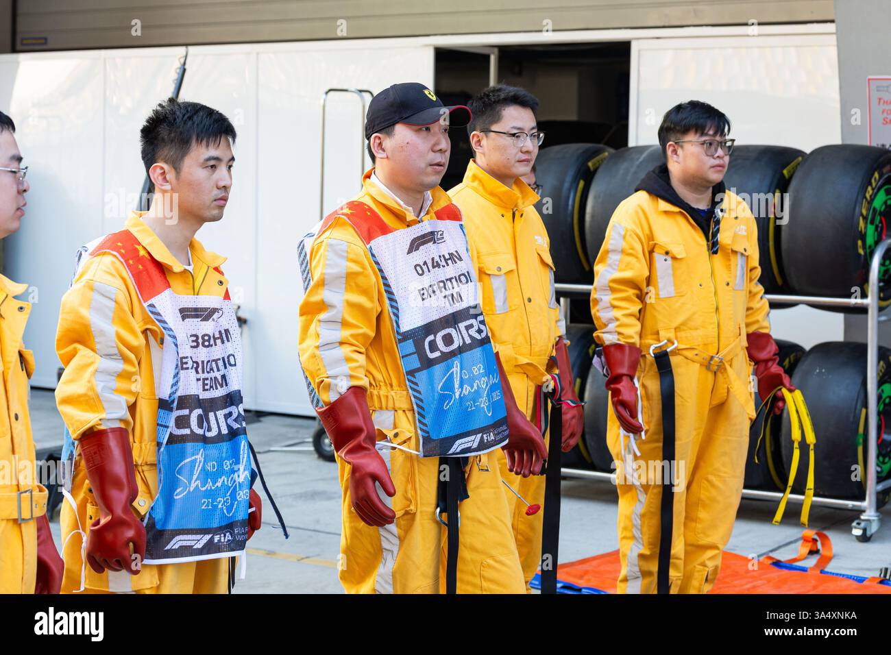 Shanghai, Chine. 20th Mar, 2025. FIA extrication exercise illustration ...