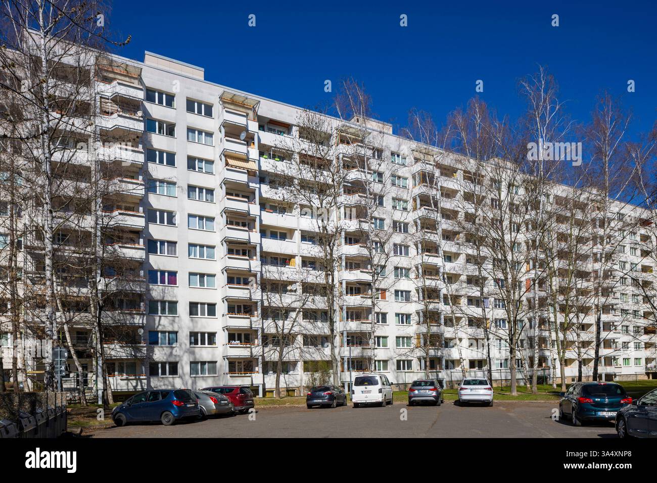 Dresden Prohlis Sanierte Plattenbauten aus DDR Zeiten Dresden Sachsen ...
