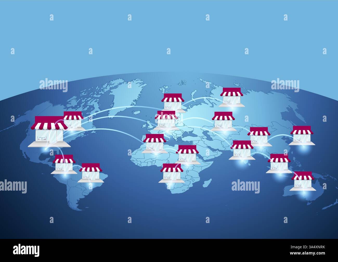 American presence Stock Vector Images - Alamy