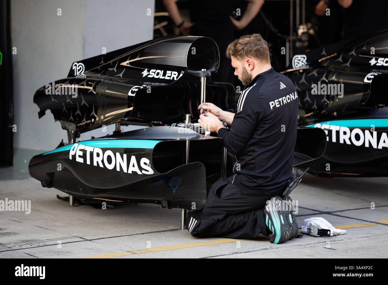 Mercedes AMG F1 Team mechanic, mecanicien, mechanics during the Formula ...