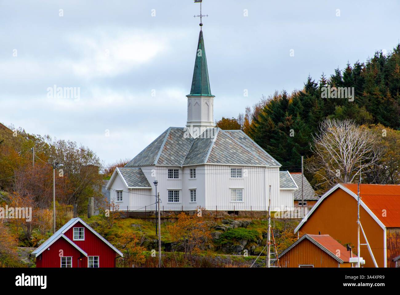 Moskenes church hi-res stock photography and images - Alamy