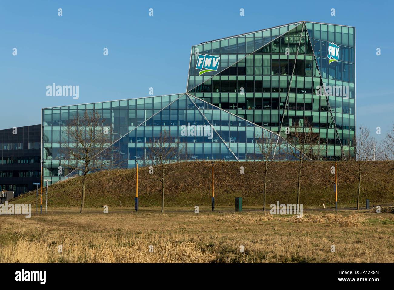 FNV: Federation of Dutch Trade Unions Headquarters in Utrecht. The ...