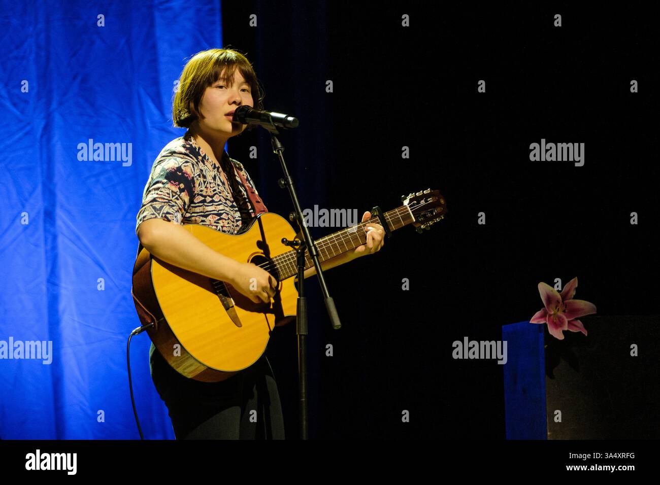 Bern, Switzerland. 19th, March 2025. The Swiss singer, songwriter and ...