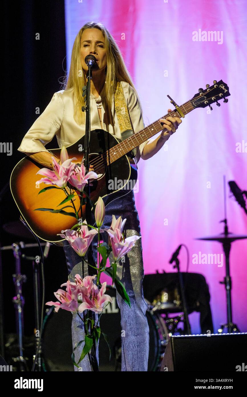 Bern, Switzerland. 19th, March 2025. The Bermudian singer, songwriter ...