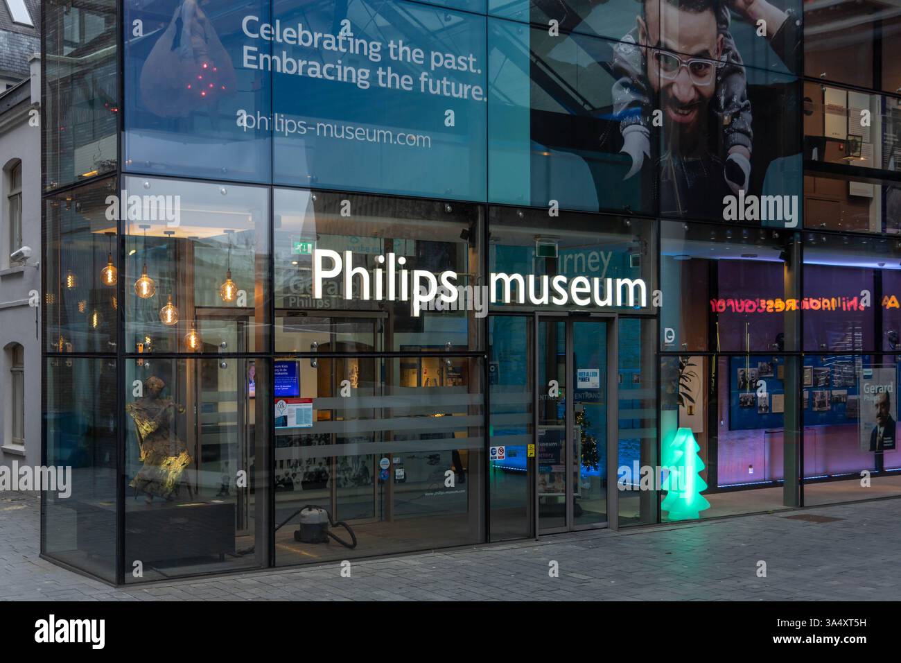 Philips Museum, It is located in Philips' first light bulb factory Stock Photo - Alamy