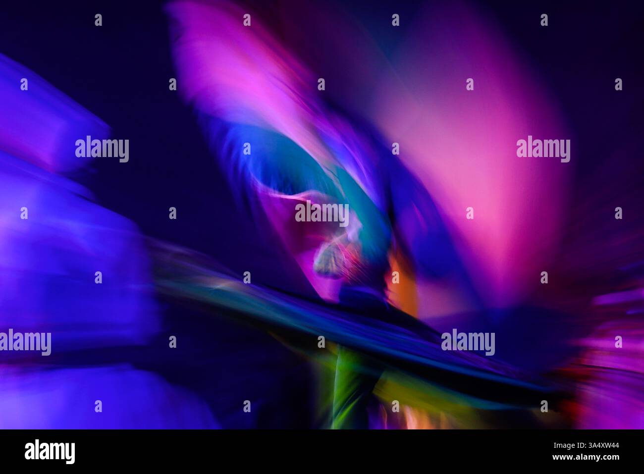 Cairo, Egypt. 19th Mar, 2025. A Tanoura dance show takes place at ...