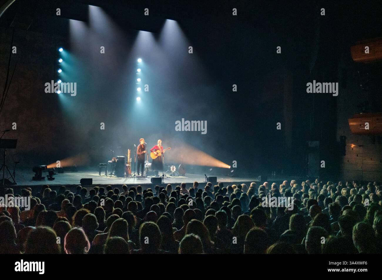 Copenhagen, Denmark. 15th, March 2025. Tina Dickow and Helgi Jonsson ...