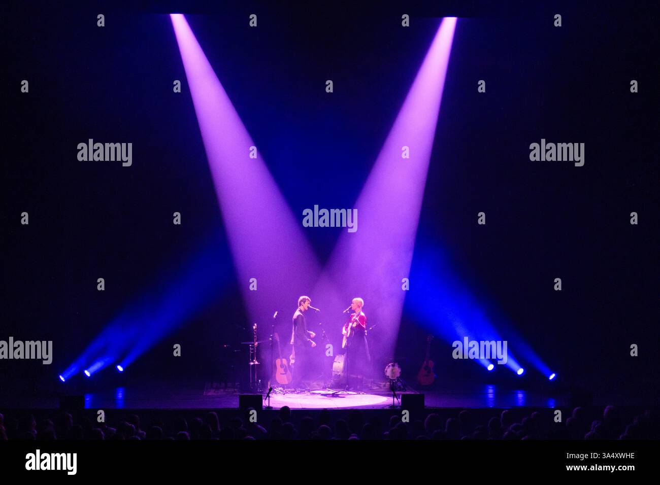 Copenhagen, Denmark. 15th, March 2025. Tina Dickow and Helgi Jonsson ...