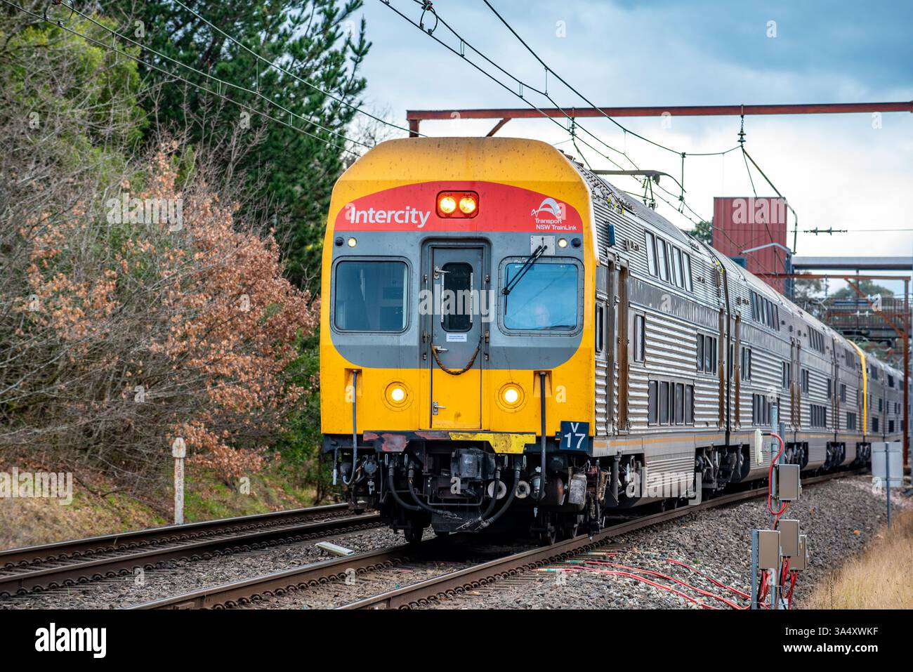 A V-Set train, a class of trains built by Commonwealth Engineering from ...