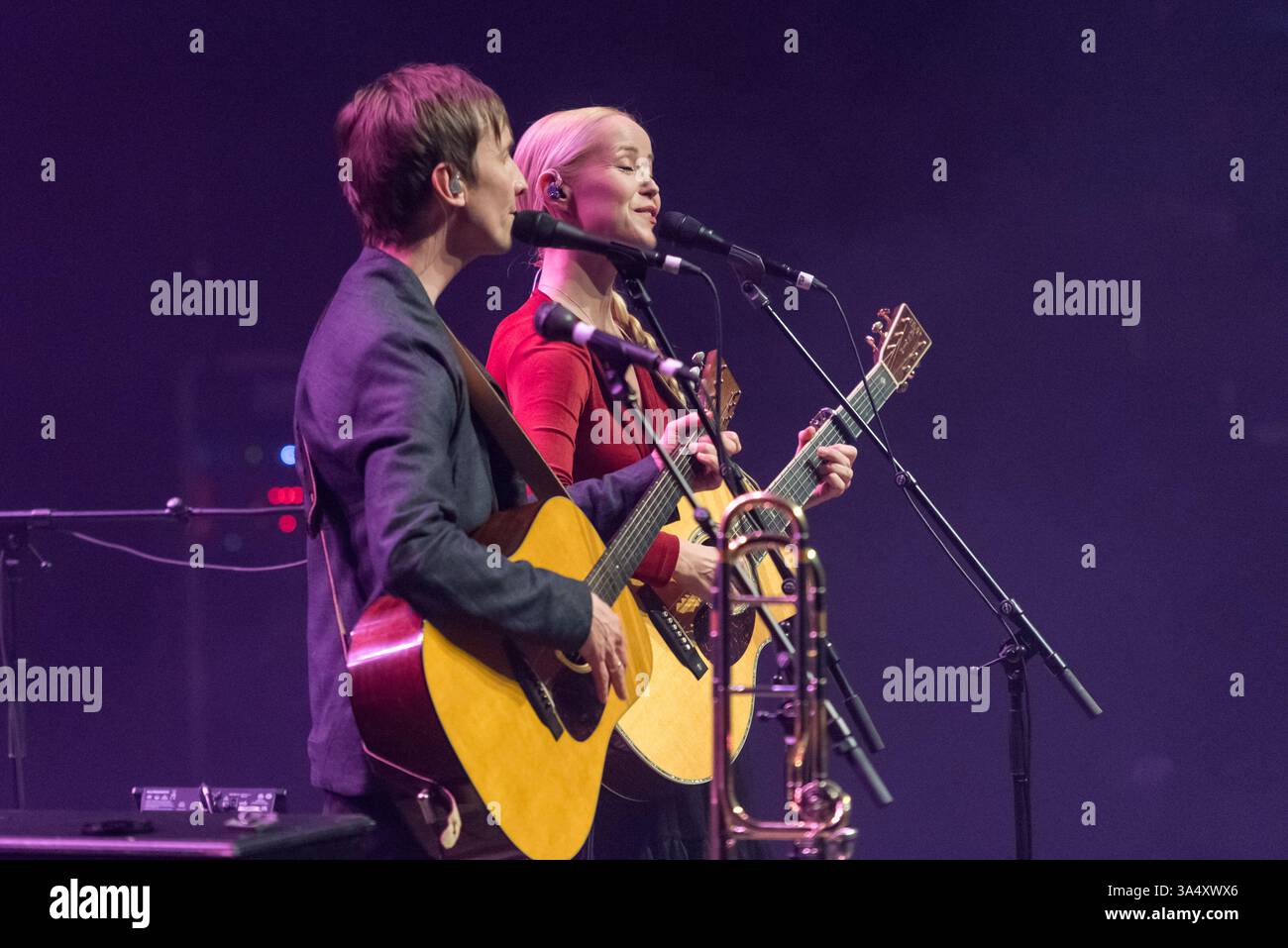 Copenhagen, Denmark. 15th, March 2025. Tina Dickow and Helgi Jonsson ...