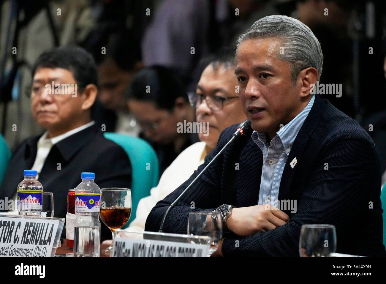 Department of Interior and Local Government Secretary Juanito Remulla ...
