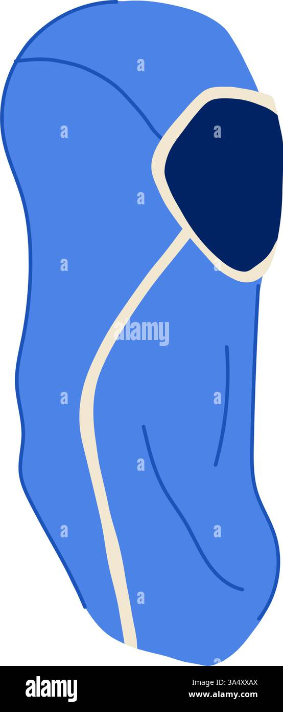 frameless ski mask cartoon vector illustration Stock Vector Image & Art ...