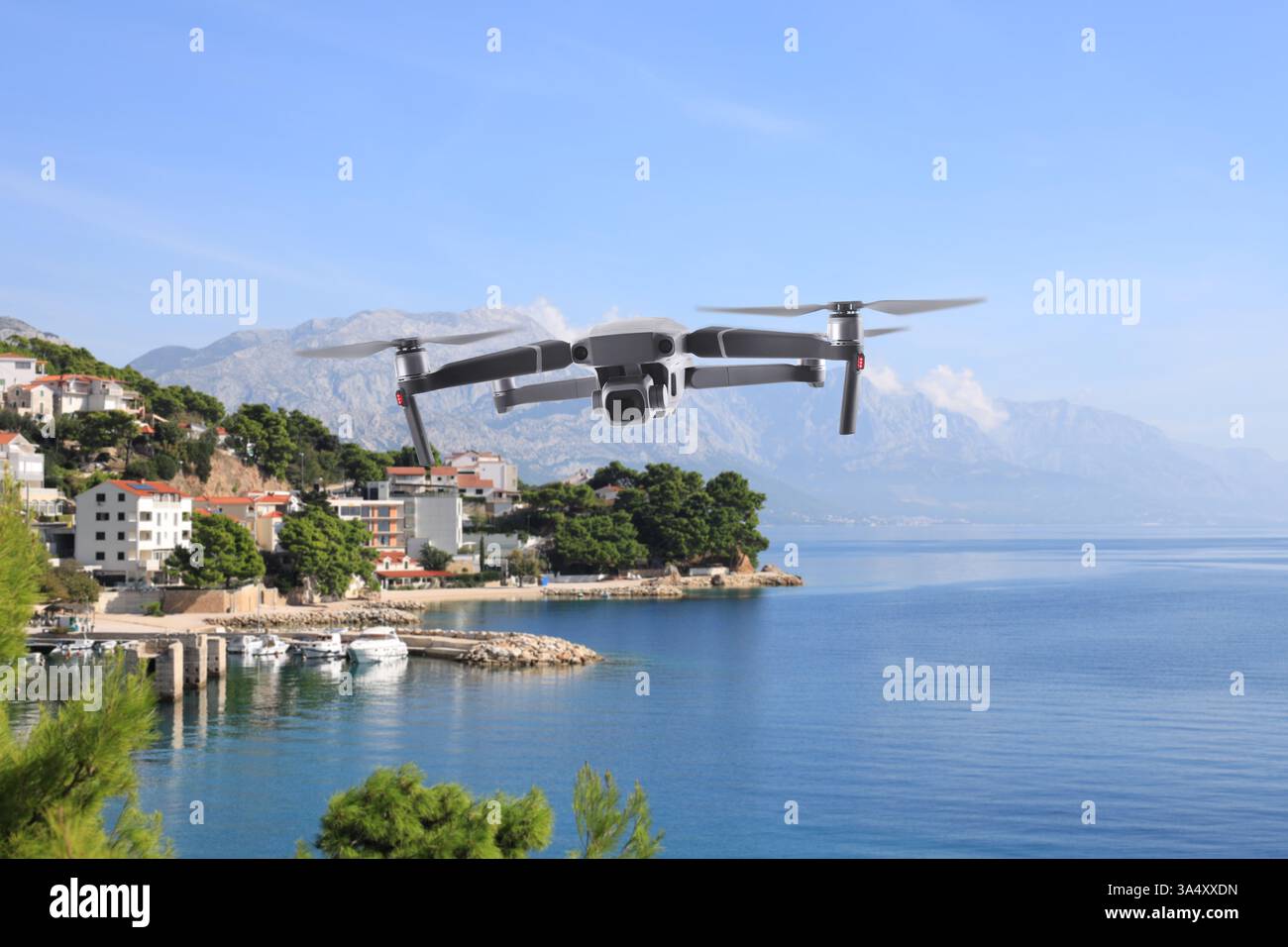 Marine video background air view hi-res stock photography and images - Alamy