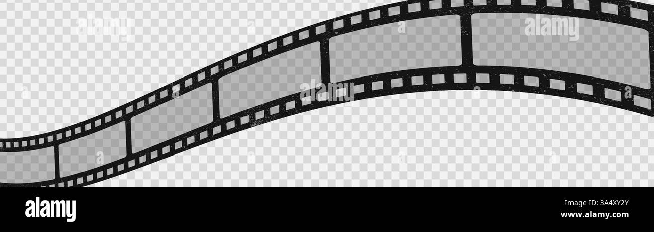 Old retro tape film video movies, Grunge vintage film strip for photo ...