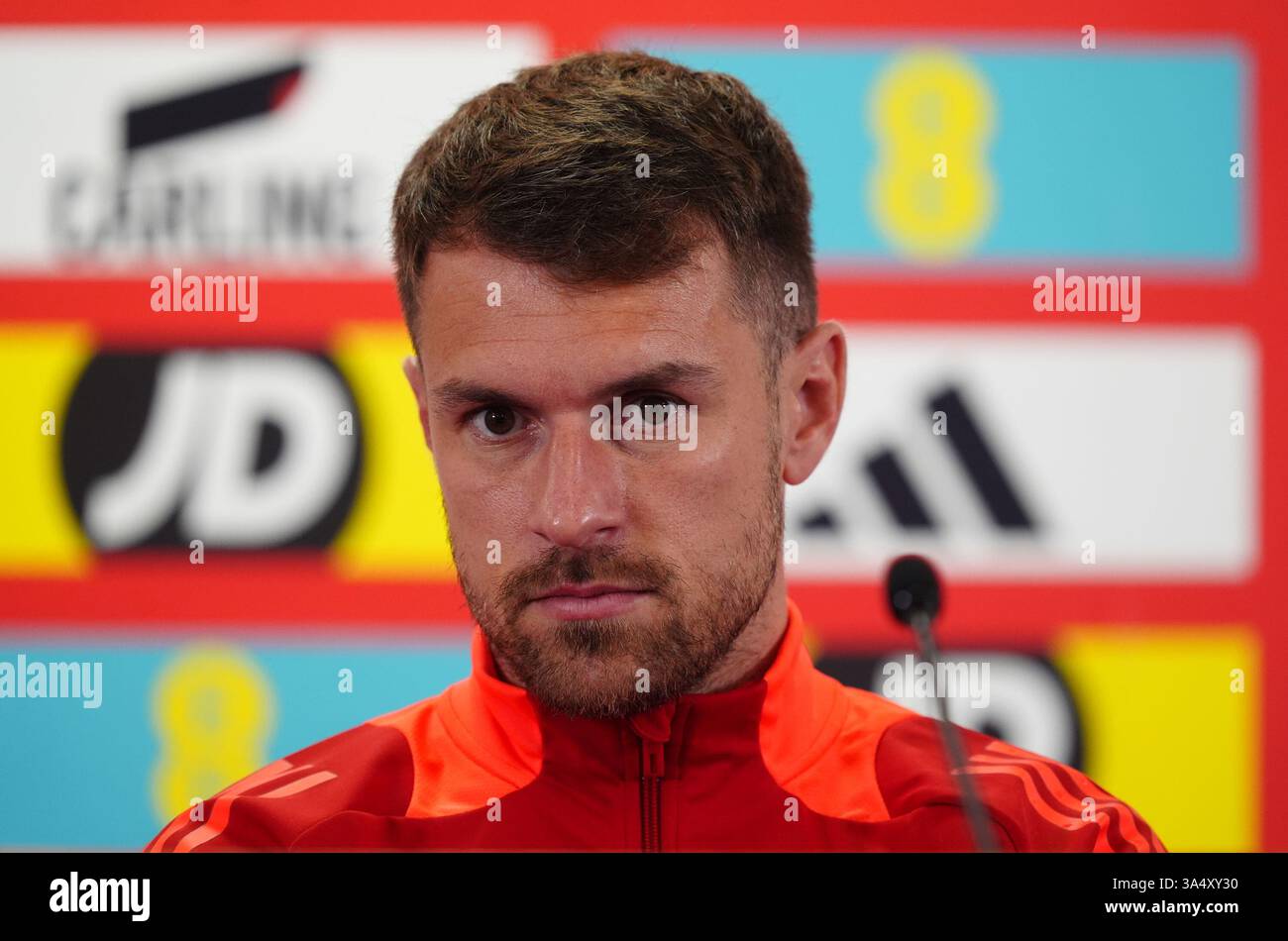 File photo dated 05-09-2024 of Wales captain Aaron Ramsey, who has ...
