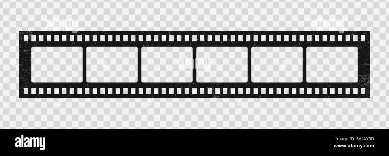 Old retro tape film video movies, Grunge vintage film strip for photo ...