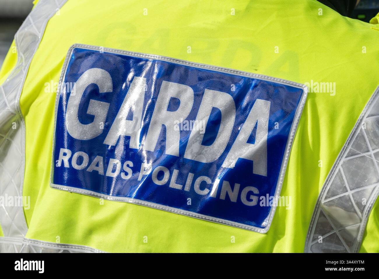 Member of An Garda Siochana Roads Policing Unit in new uniform, Ireland ...