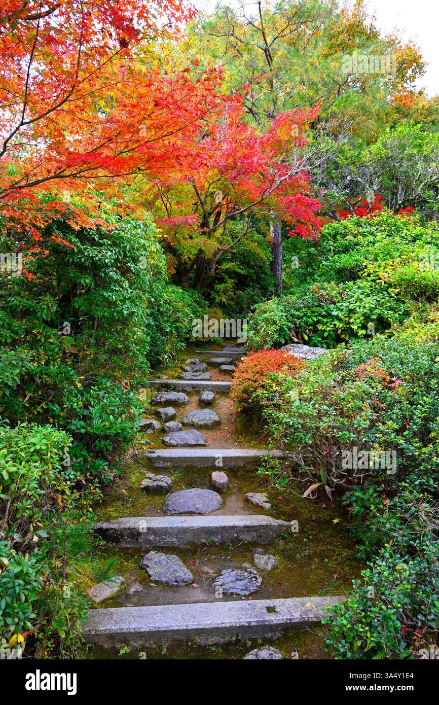 Okochi Sanso garden,Arashiyama,Kyoto,Japan Stock Photo - Alamy