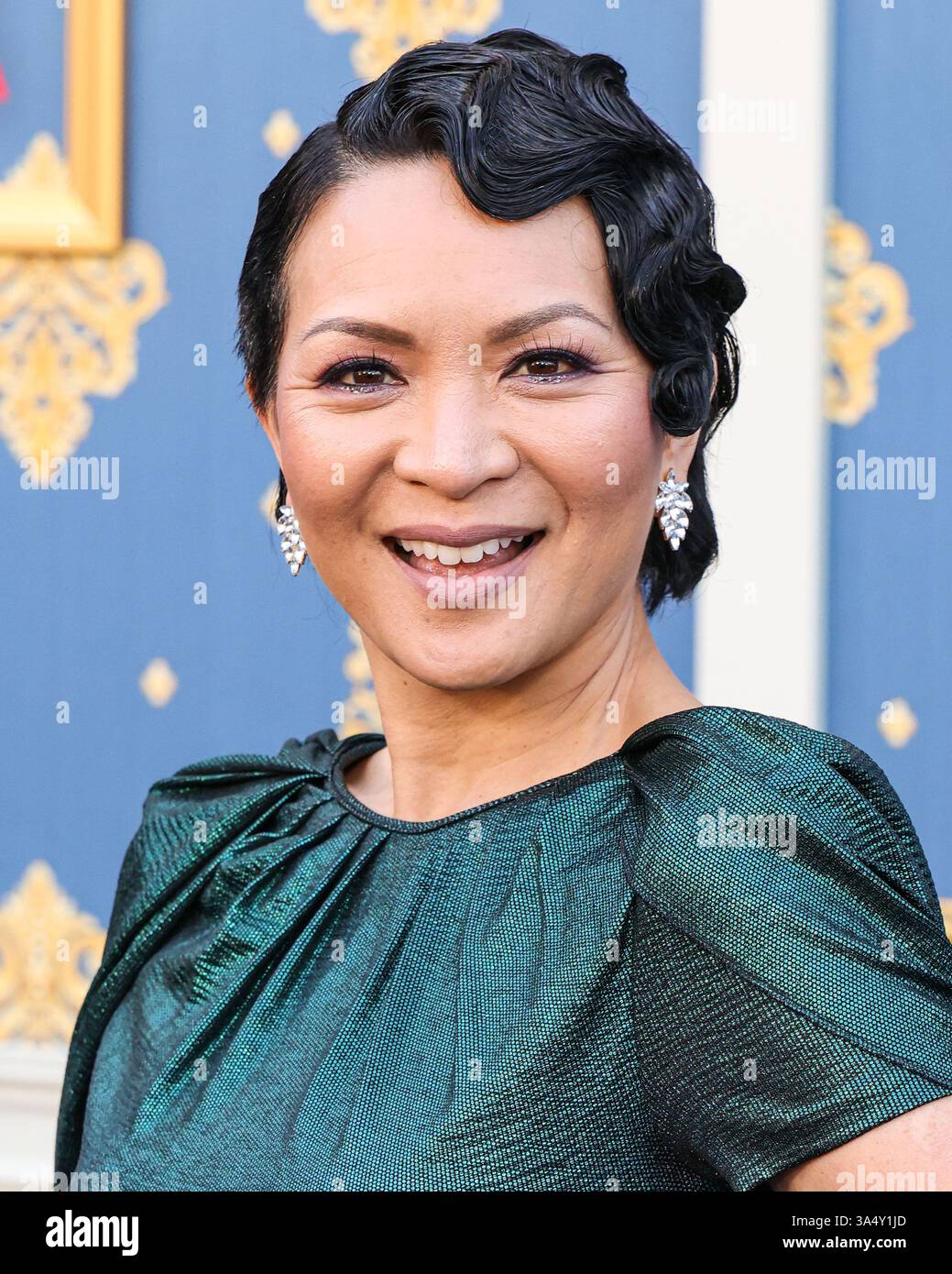 HOLLYWOOD, LOS ANGELES, CALIFORNIA, USA - MARCH 19: Sumalee Montano arrives at the World ...