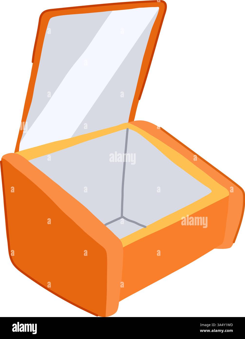 bake solar powered oven cartoon vector illustration Stock Vector Image ...