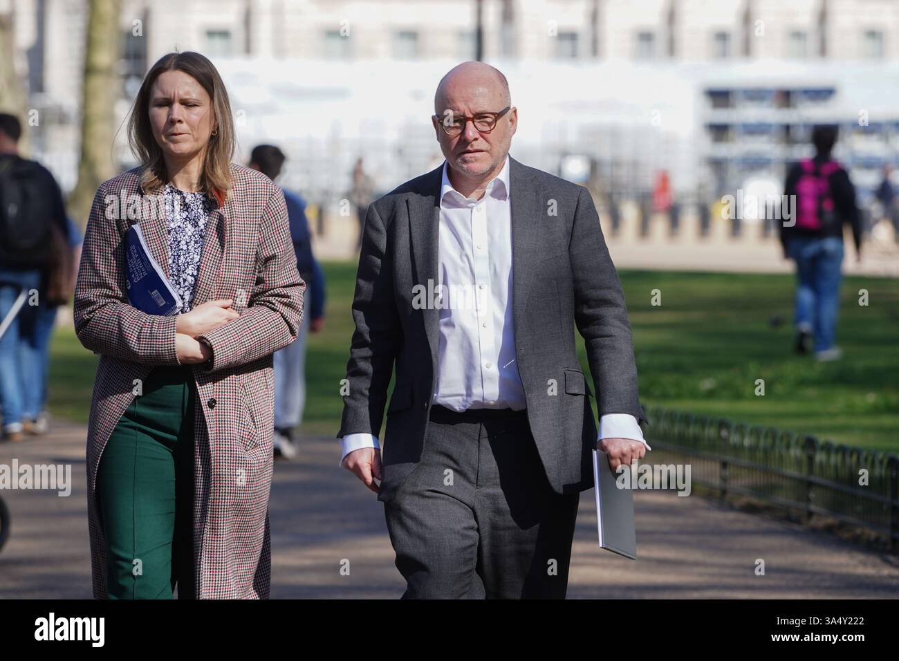 London, UK 20 March 2025. Richard Hermer KC and Attorney General seen ...
