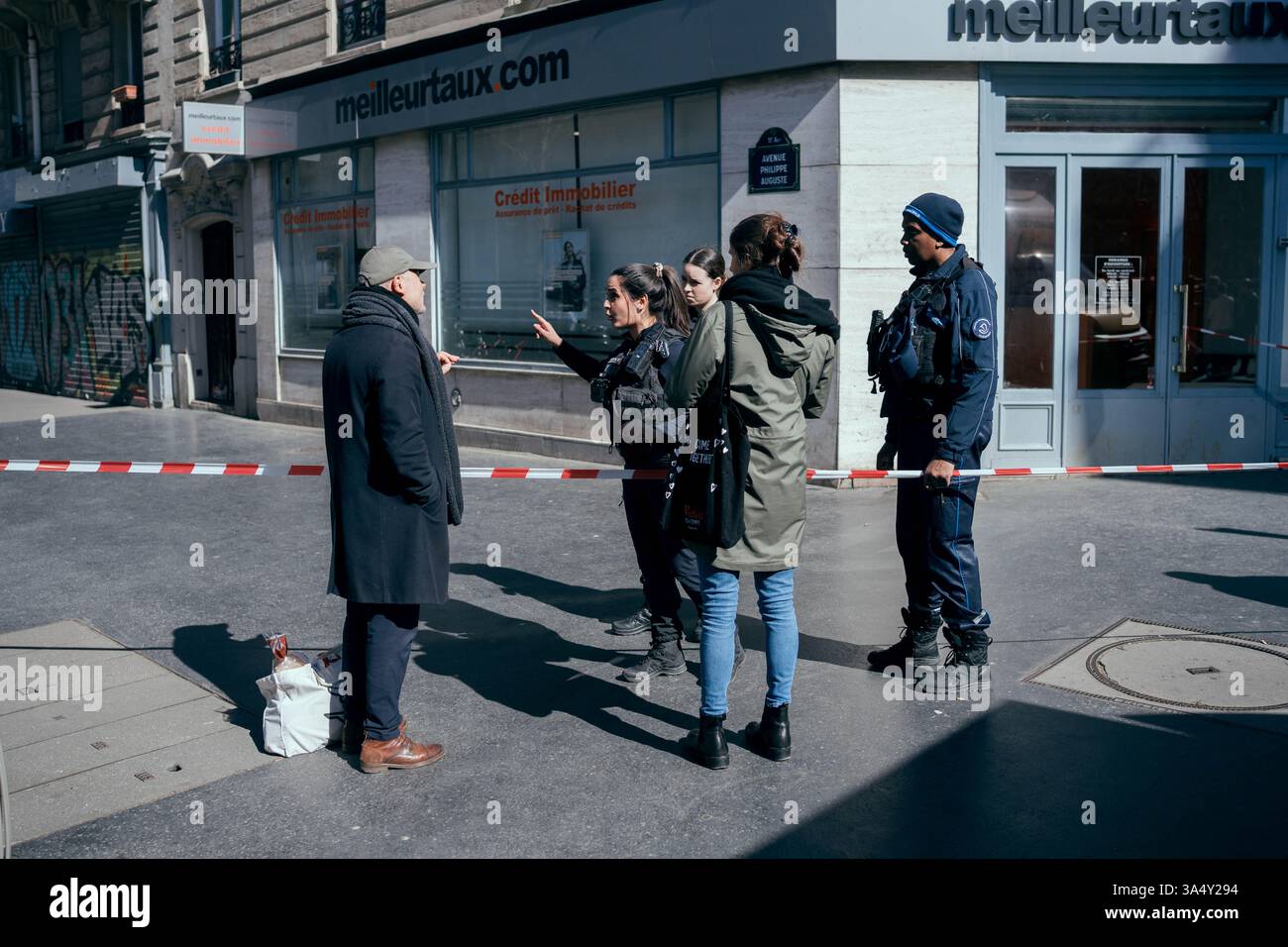 Paris, France. 20th Mar, 2025. This photo is an illustration of a ...