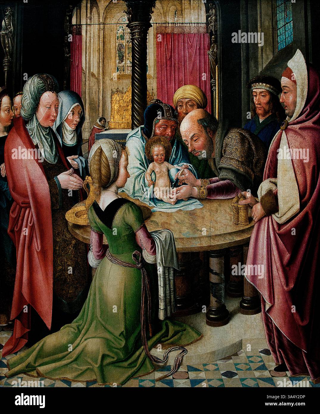 Circumcision of Jesus MASTER OF ST SÉVERIN Active in Cologne between ...