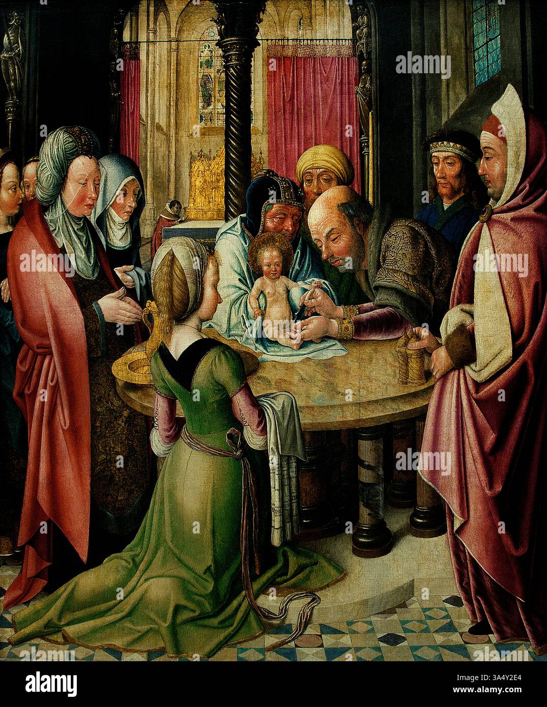 Circumcision of Jesus MASTER OF ST SÉVERIN Active in Cologne between ...