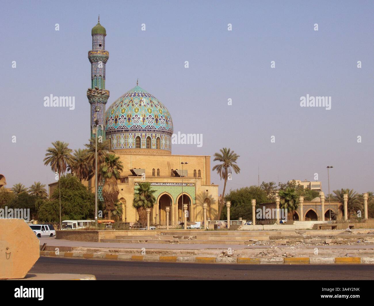 5th July 2003 The 17 Ramadan mosque on Firdos (Paradise) Square in ...