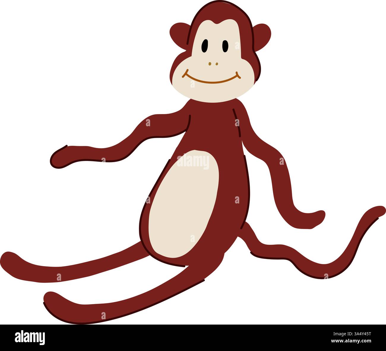 game stuffed animal toy cartoon vector illustration Stock Vector Image ...
