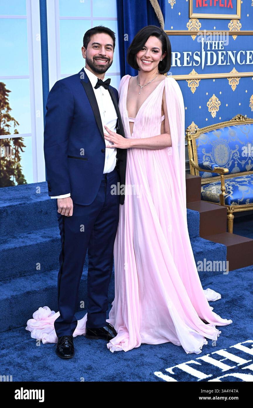 Sebastian Zuleta und Julieth Restrepo bei der Weltpremiere der Netflix ...