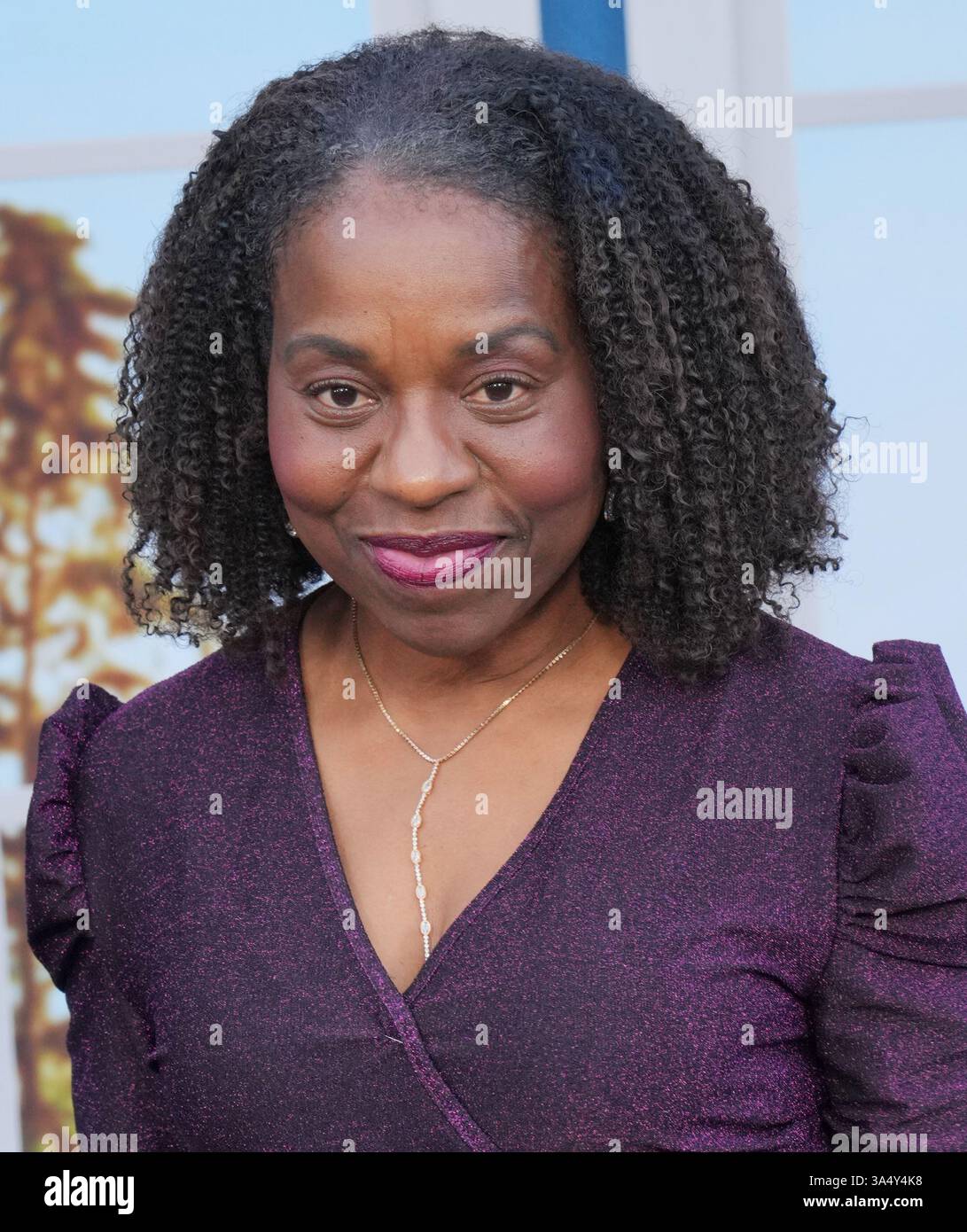 Sonya Leslie arrives at Netflix's THE RESIDENCE World Premiere held at ...