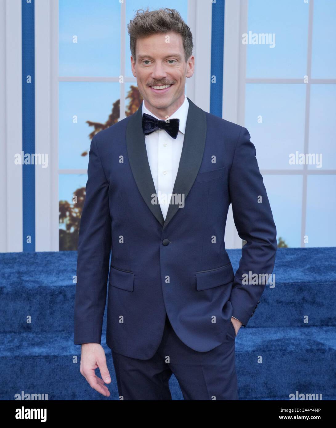 Barrett Foa arrives at Netflix's THE RESIDENCE World Premiere held at ...