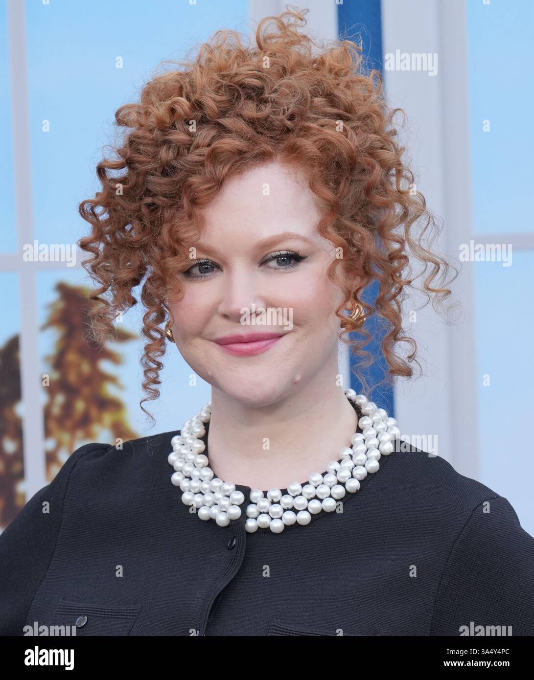 Los Angeles, USA. 19th Mar, 2025. Mary Wiseman arrives at Netflix's THE ...