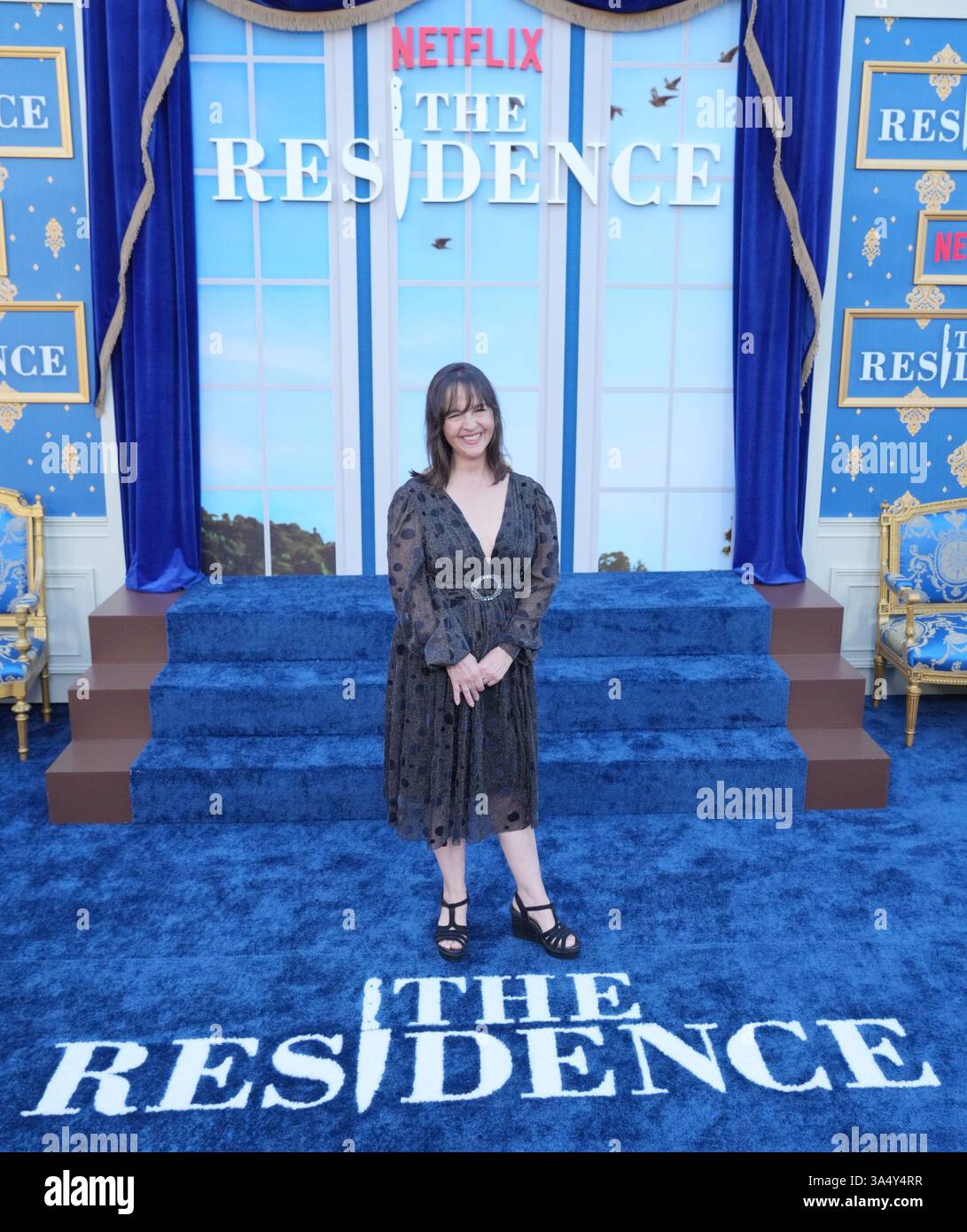 Soledad Campos arrives at Netflix's THE RESIDENCE World Premiere held ...
