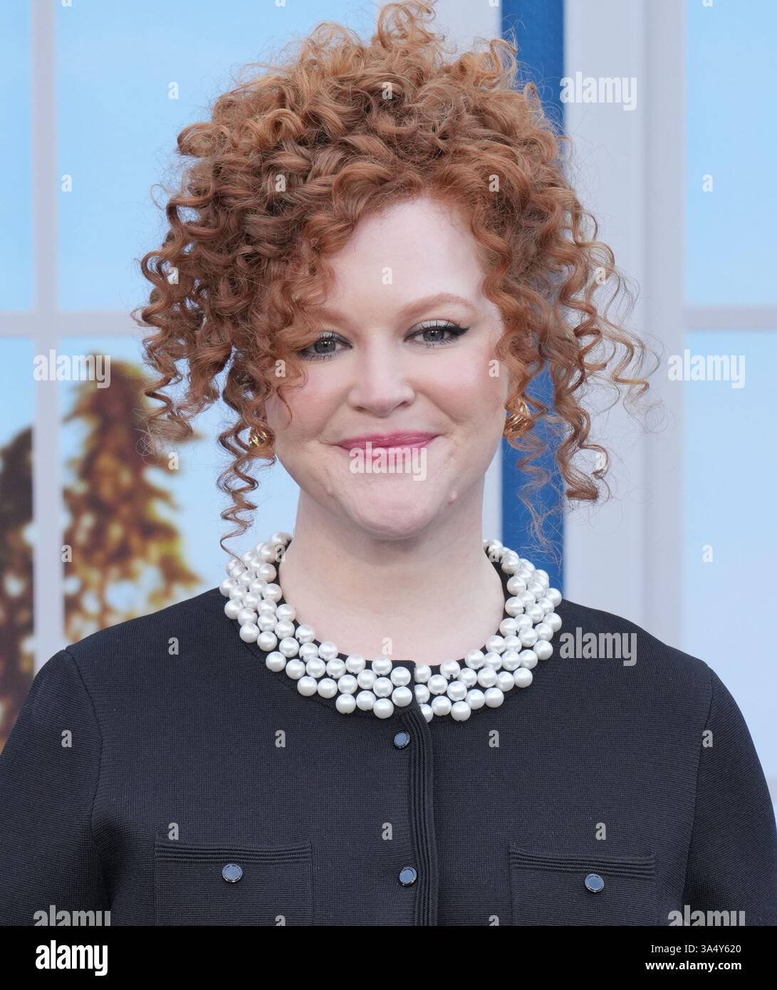 Los Angeles, USA. 19th Mar, 2025. Mary Wiseman arrives at Netflix's THE ...