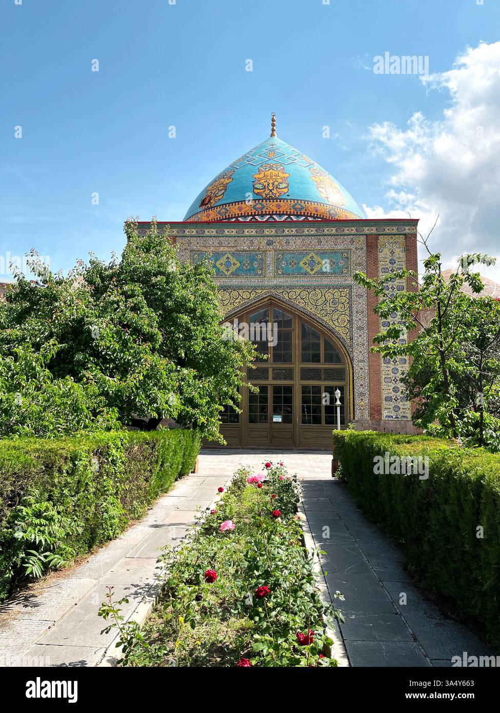 Yerevan, Armenia, May 24, 2024, Blue Mosque in Yerevan Stock Photo - Alamy