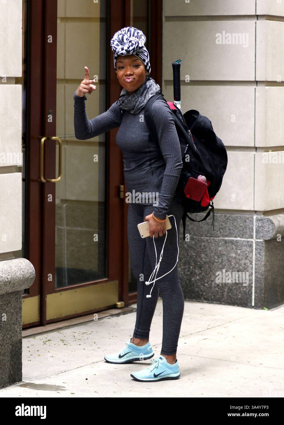 Brandy Norwood out and about in midtown Manhattan, New York City - 28 ...