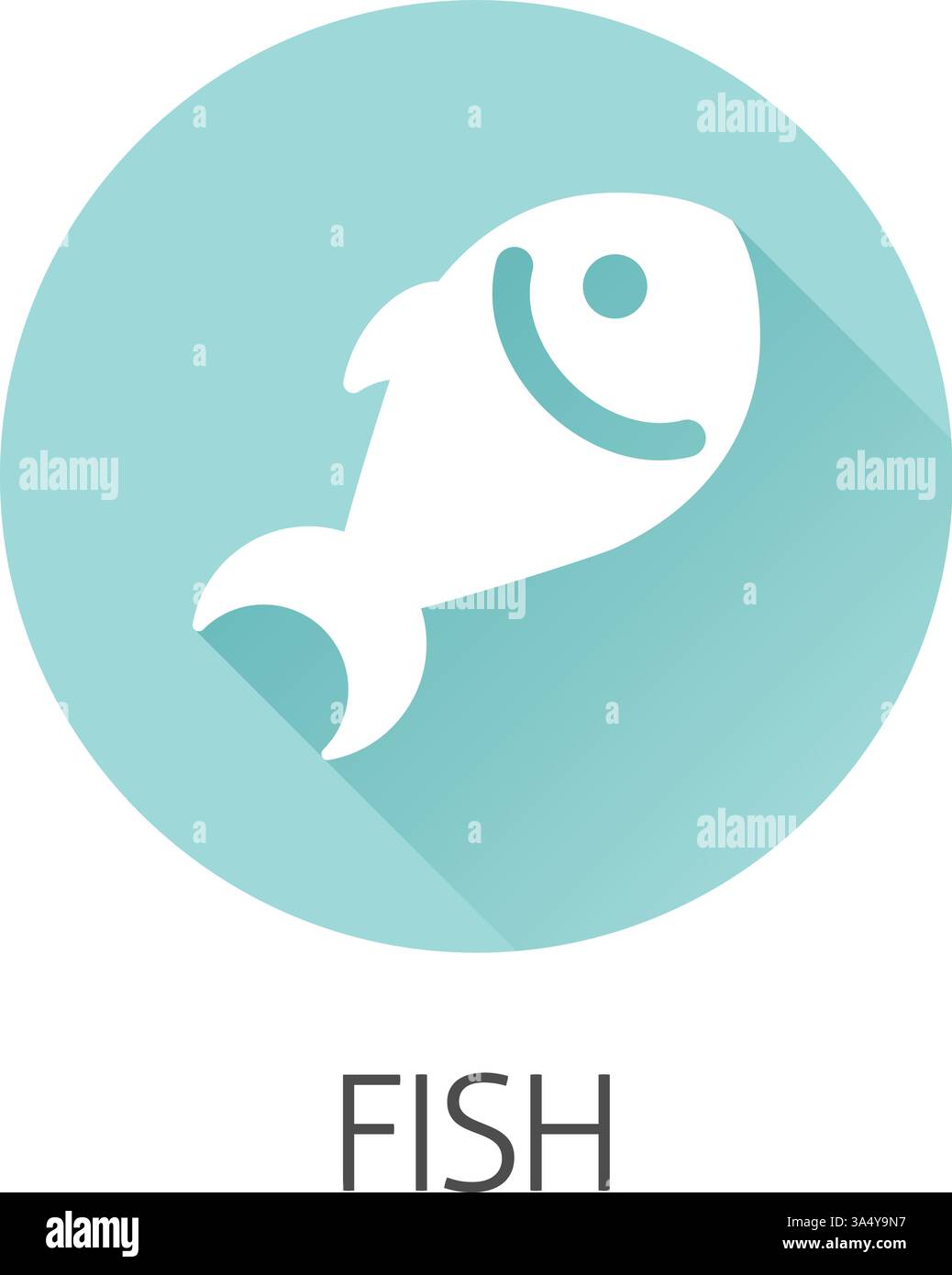 Fish Seafood Food Icon Concept Stock Vector Image & Art - Alamy