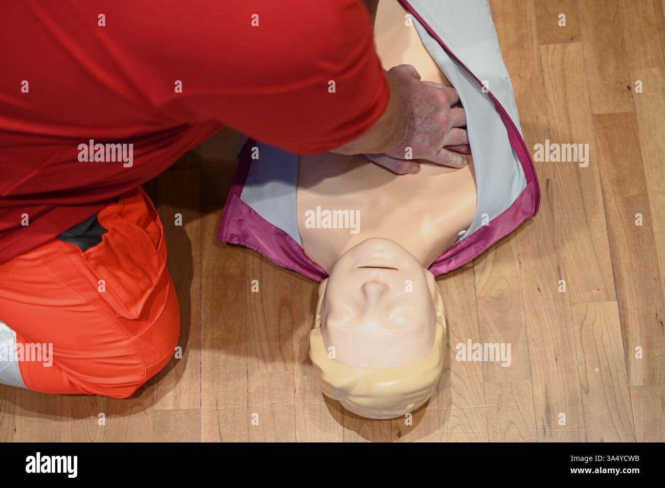 Berlin, Germany. 19th Mar, 2025. A first aid instructor from the German ...