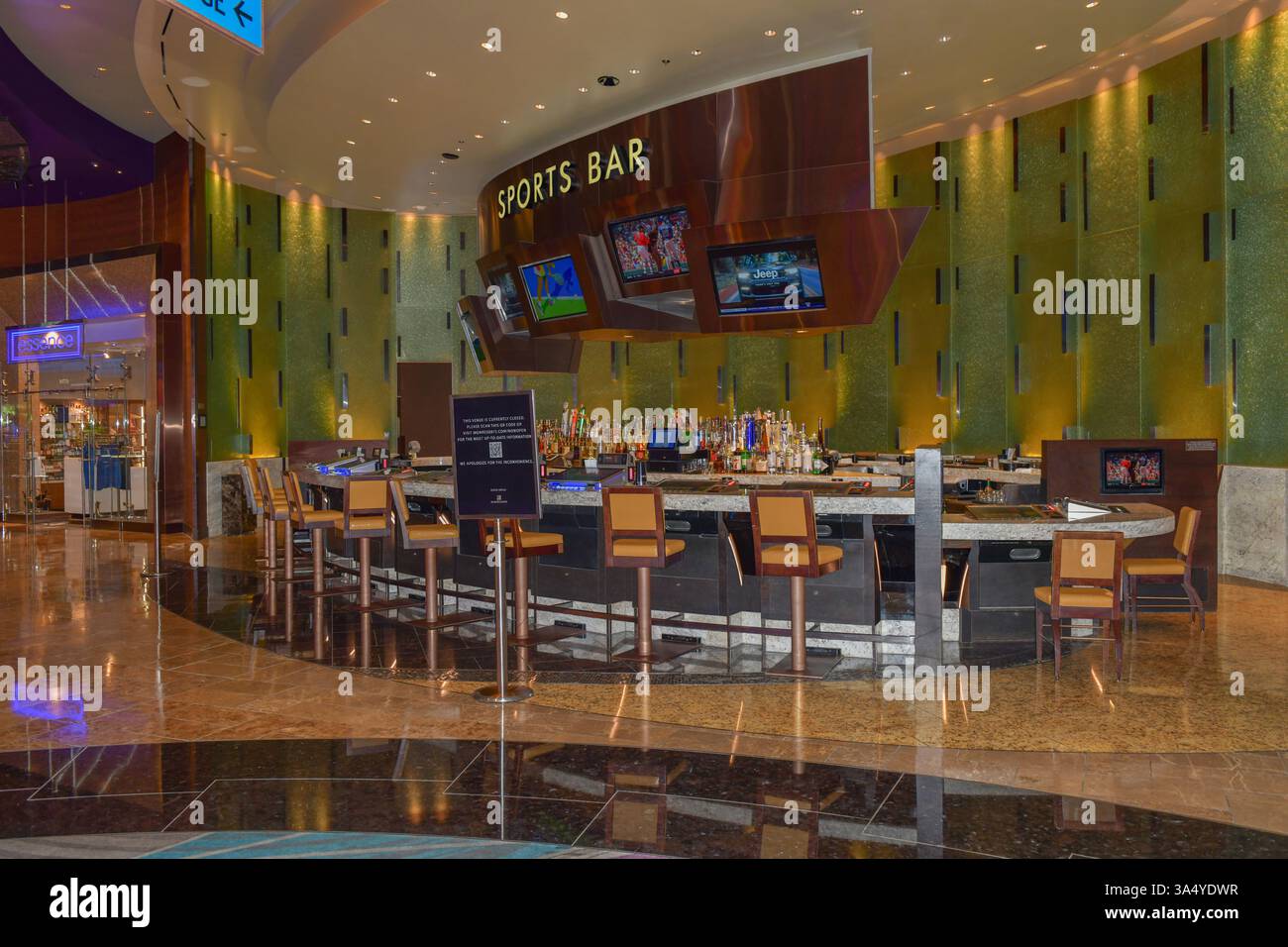 Nevada USA September 6, 202 Exterior view of the luxurious Sports Bar ...