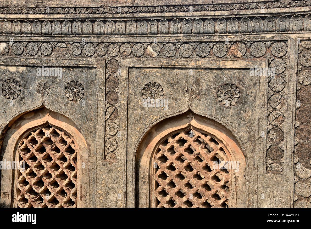 Partial view of the Chaukhandi (tomb) of Hazrat Khalil Ullah, Ashtoor ...