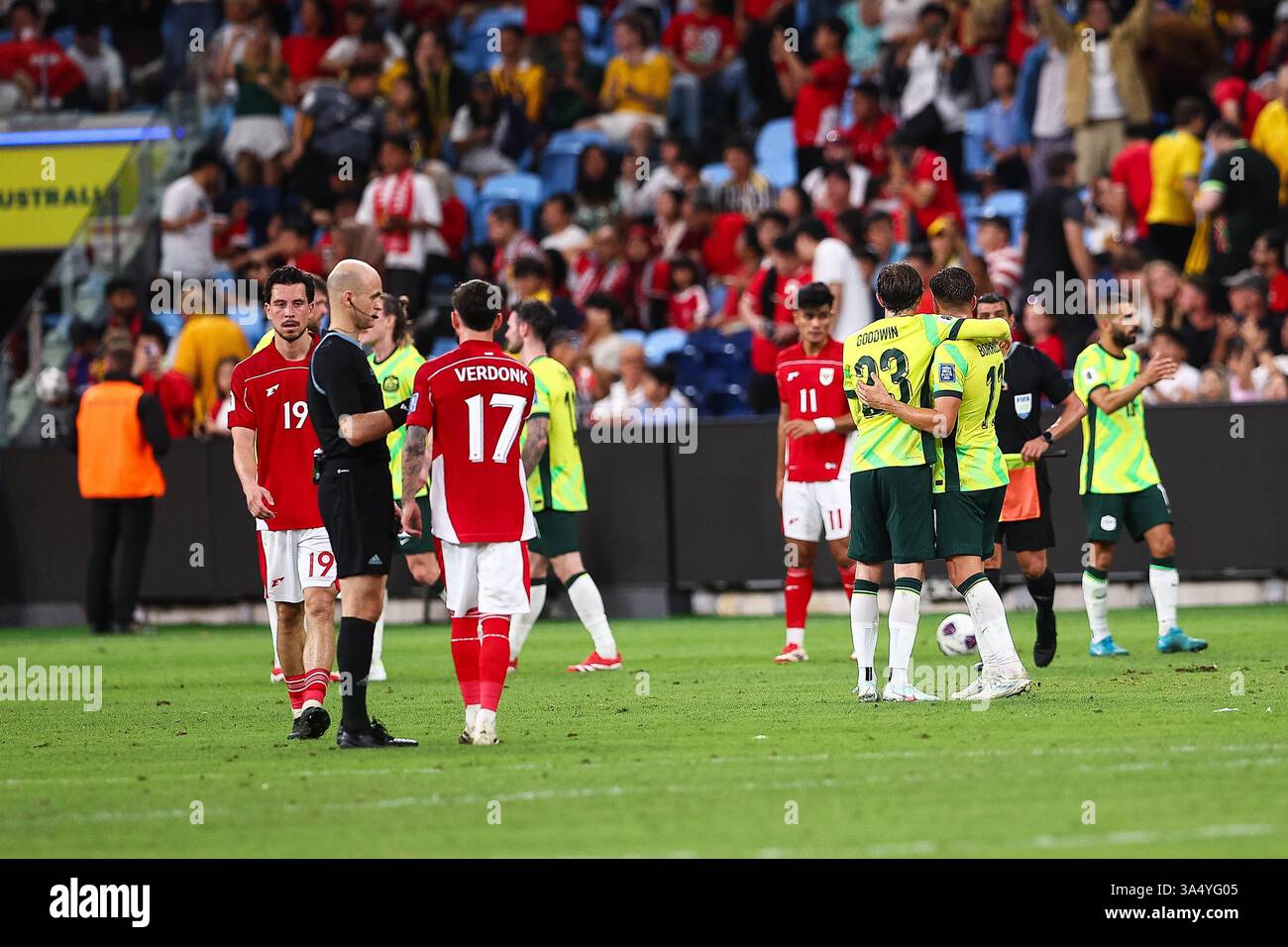 20th March 2025; The Sydney Football Stadium, Sydney, NSW, AFC World Cup Qualifiers, 3rd Round ...