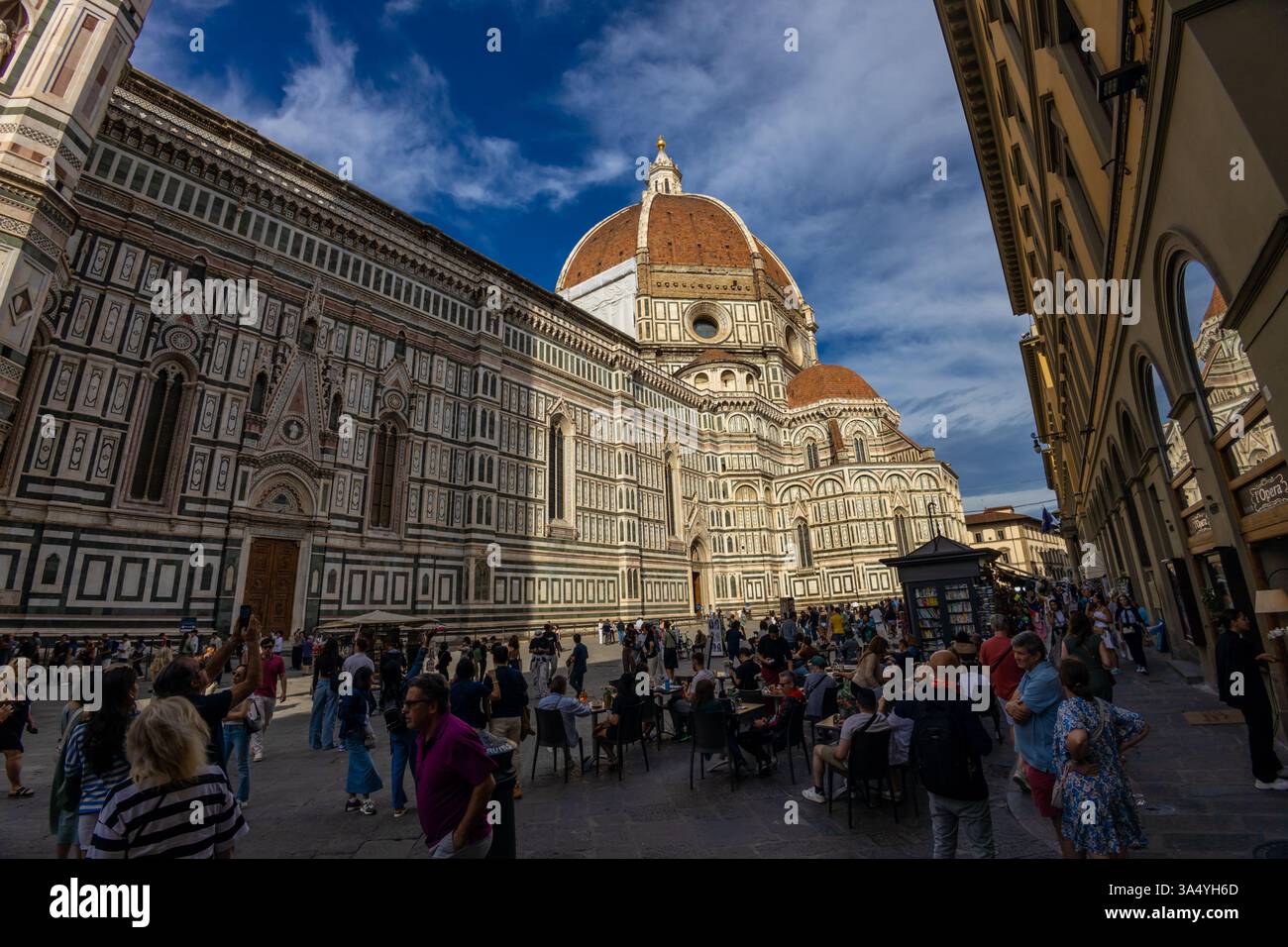 Florence tourist sights and architecture of an ancient historical ...