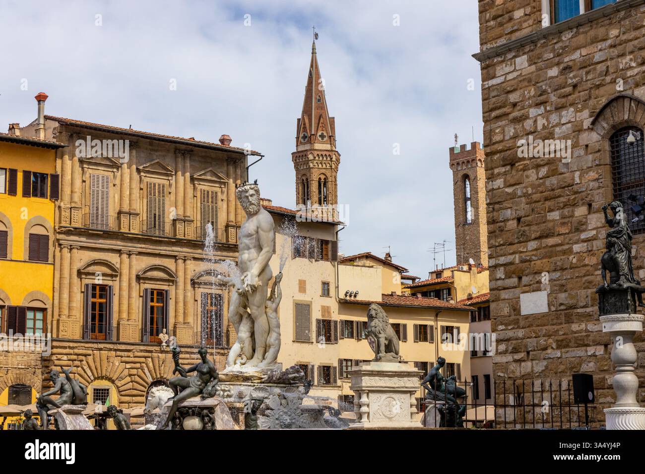 Florence tourist sights and architecture of an ancient historical ...
