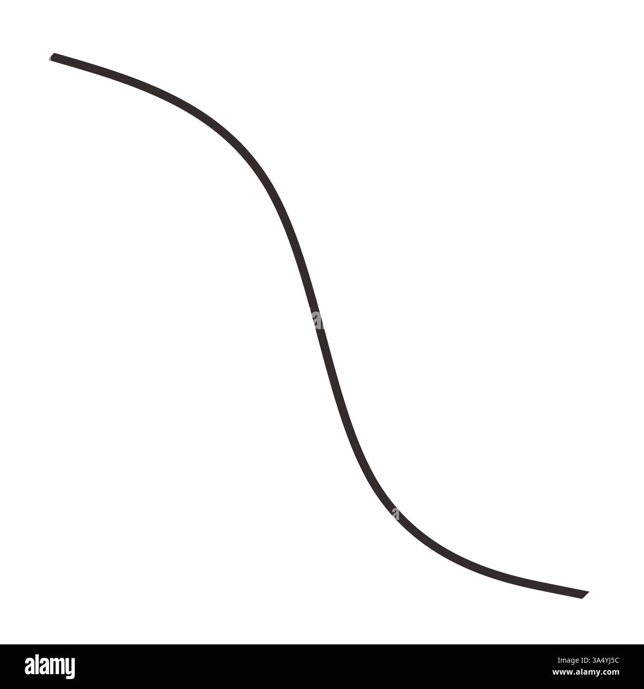 curved line patterns vector design in white area Stock Vector Image ...