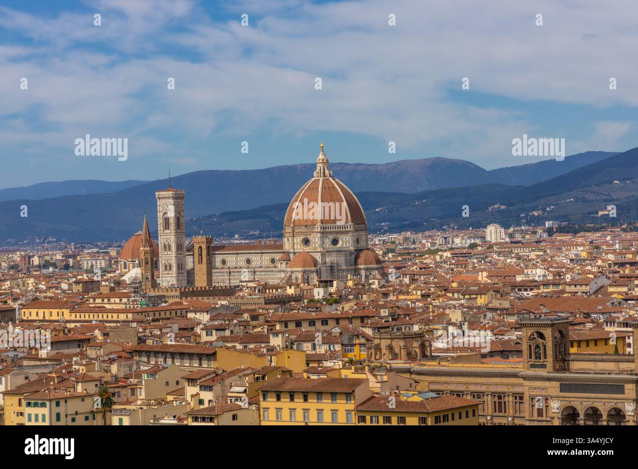 Florence tourist sights and architecture of an ancient historical ...