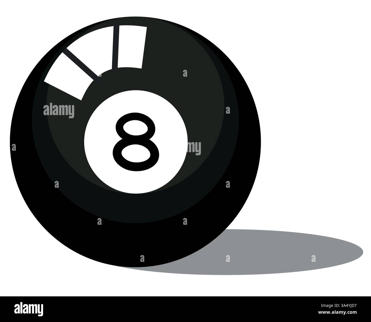 Behind the 8 ball Stock Vector Images - Alamy